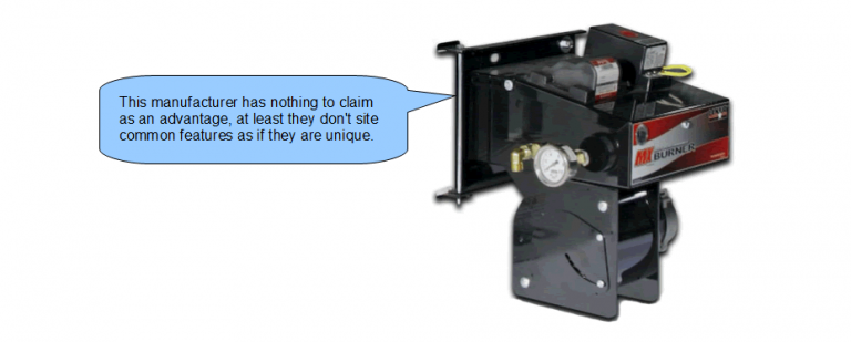 Omni Comparison – OMNI – Largest Waste Oil Burning Product Line